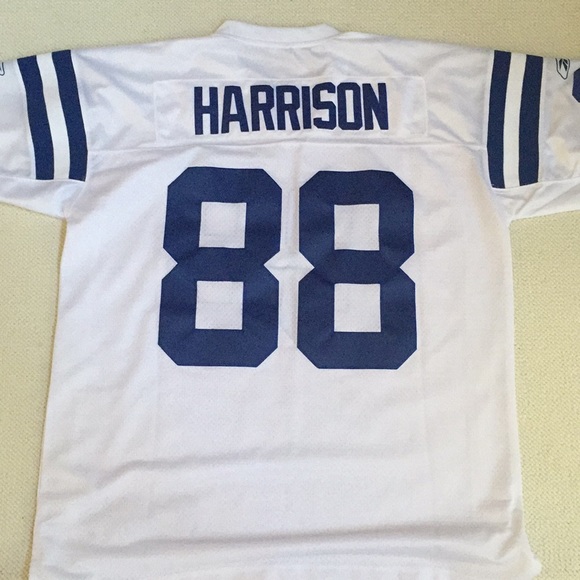 Reebok | Shirts | Marvin Harrison Authentic Jersey | Poshmark